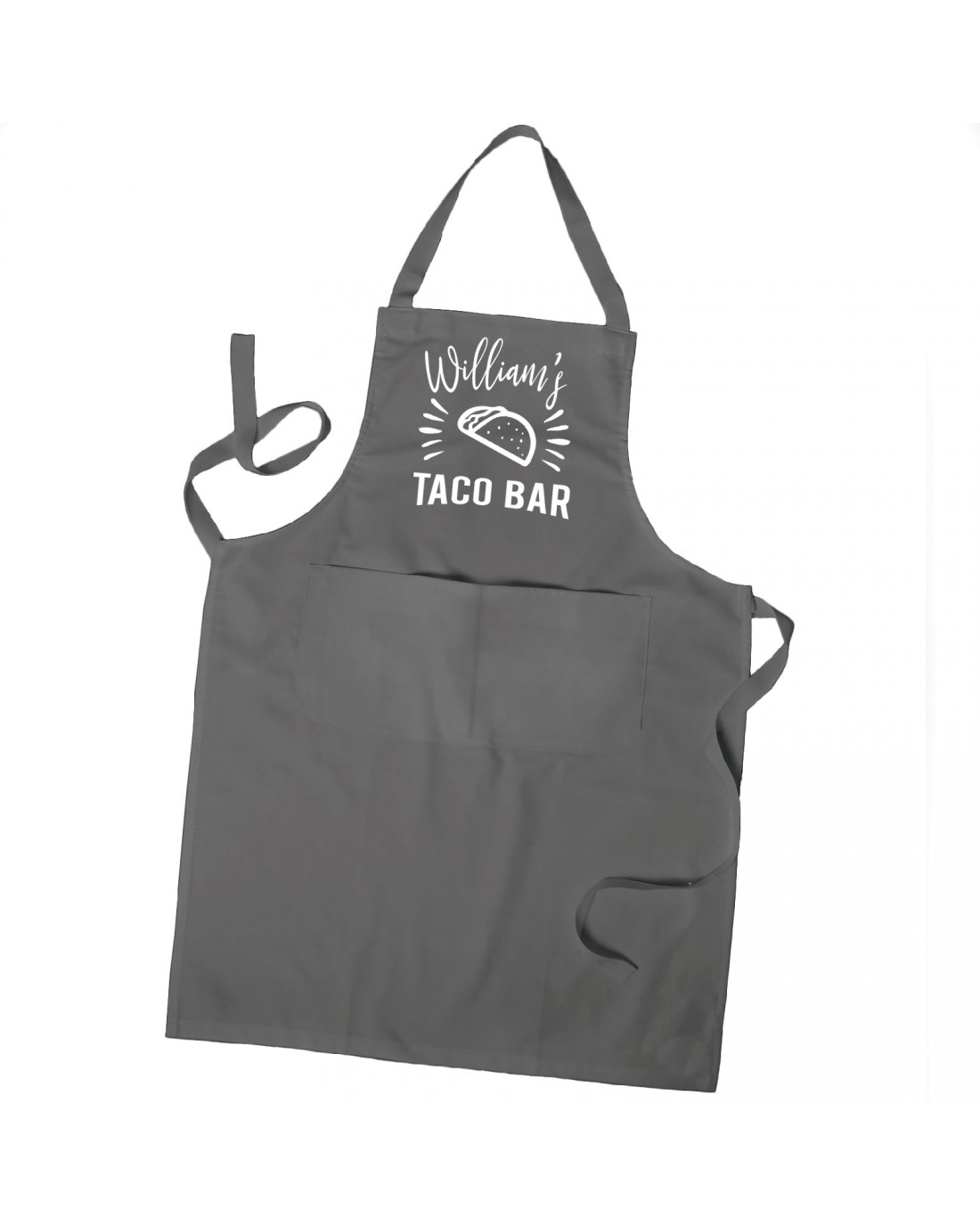 Personalised Men's Woman's Taco Apron, Mexican Kitchen Chef, Mexican ...