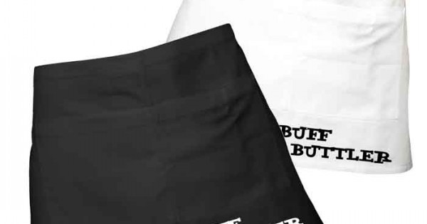 Mens Fun Buff Butler Apron. Add Spice to your Meals.100% Cotton Black ...