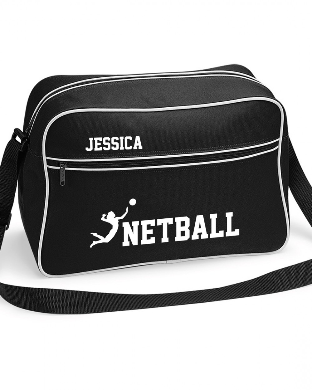 Personalised Netball Bag, Unisex sports bag